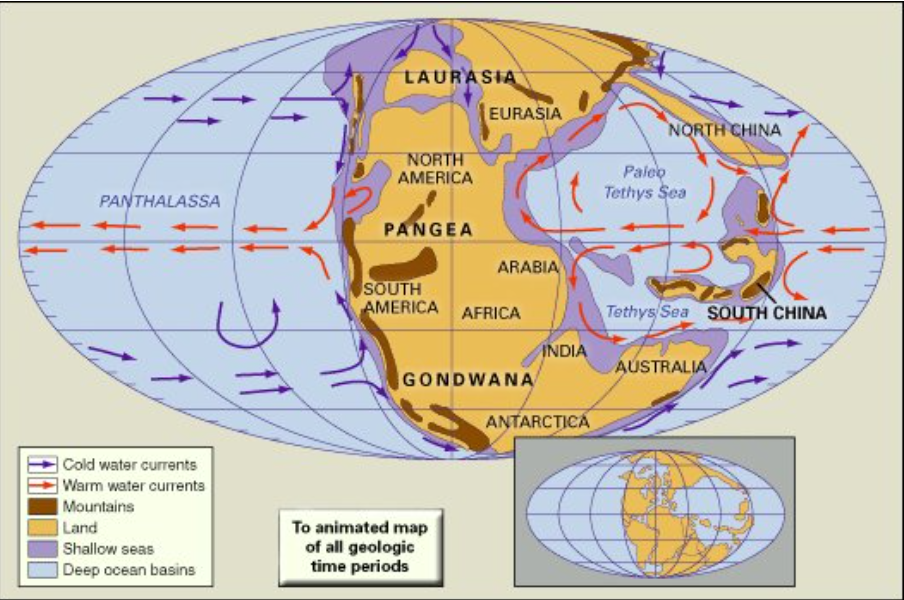 Movement Of Plate Tectonics, The Formation of Continents – Space Age